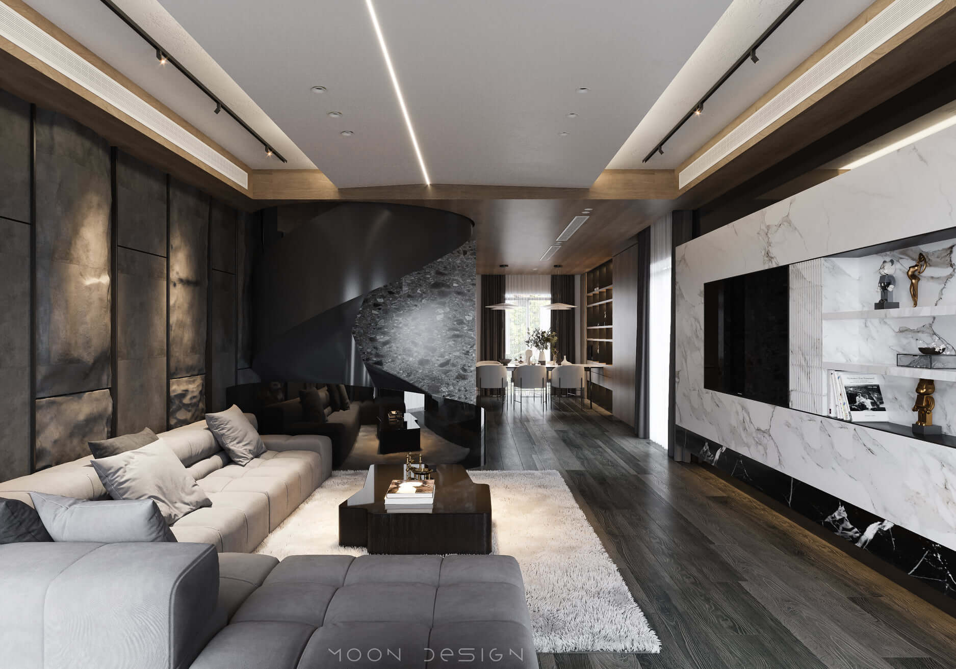 3D Interior Scene Livingroom Model LR005 - Download 3D Model Free ...