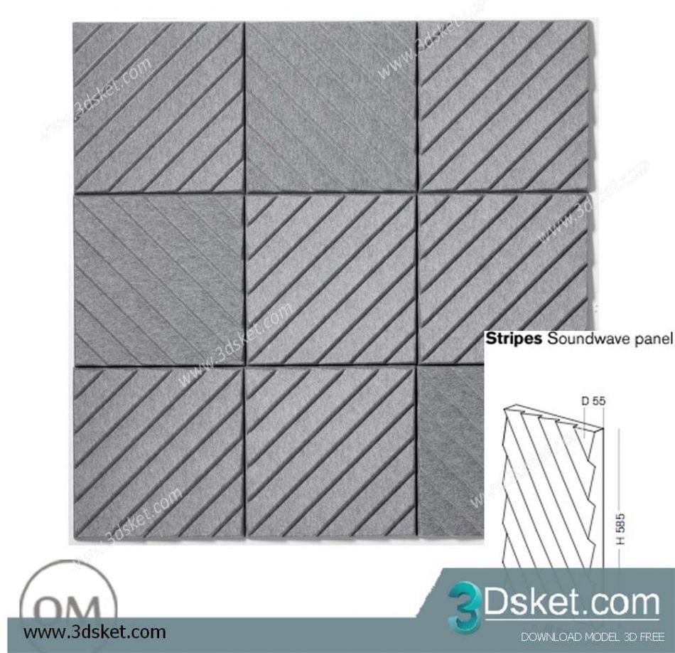 Free Download 3D Panel 3D Model 024 - Download 3D Model Free 3dskymodel ...