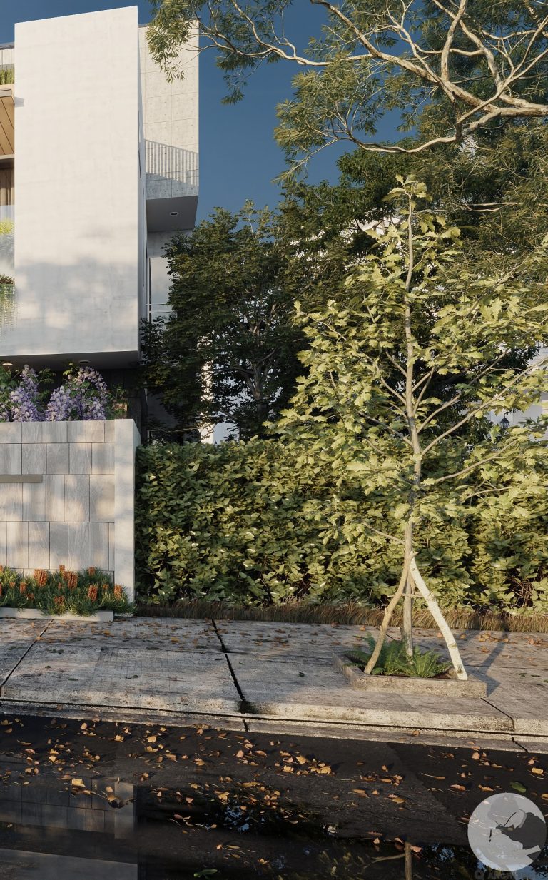 3D Exteriors Model 095 Scene 3dsmax - Download 3D Model Free 3dskymodel ...