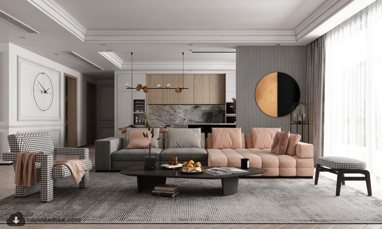 3D Interior Model Living Room 0337 Scene 3dsmax - Download 3D Model ...