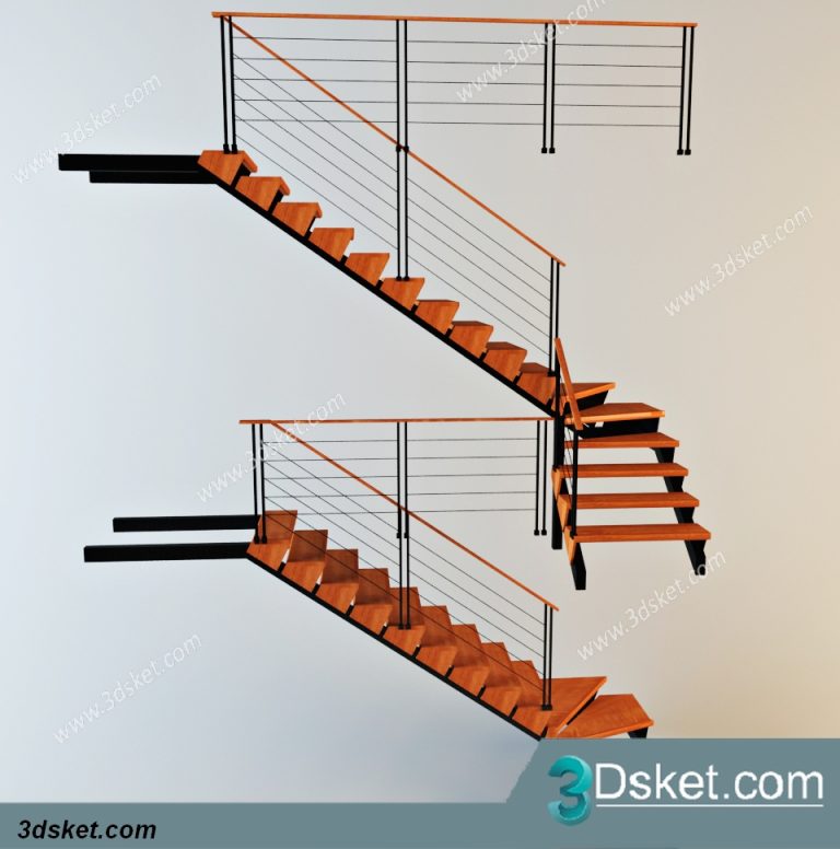 3D Model Staircase Free Download 057 - Download 3D Model Free 3dskymodel Free, 3Dsket, Interior ...