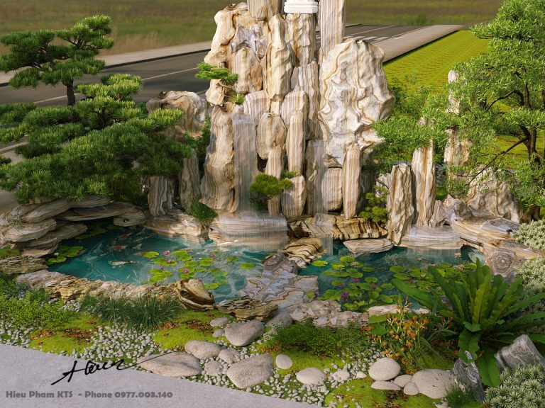 3D Exteriors Model 012565 Scene 3dsmax Hieu Pham - Download 3D Model ...