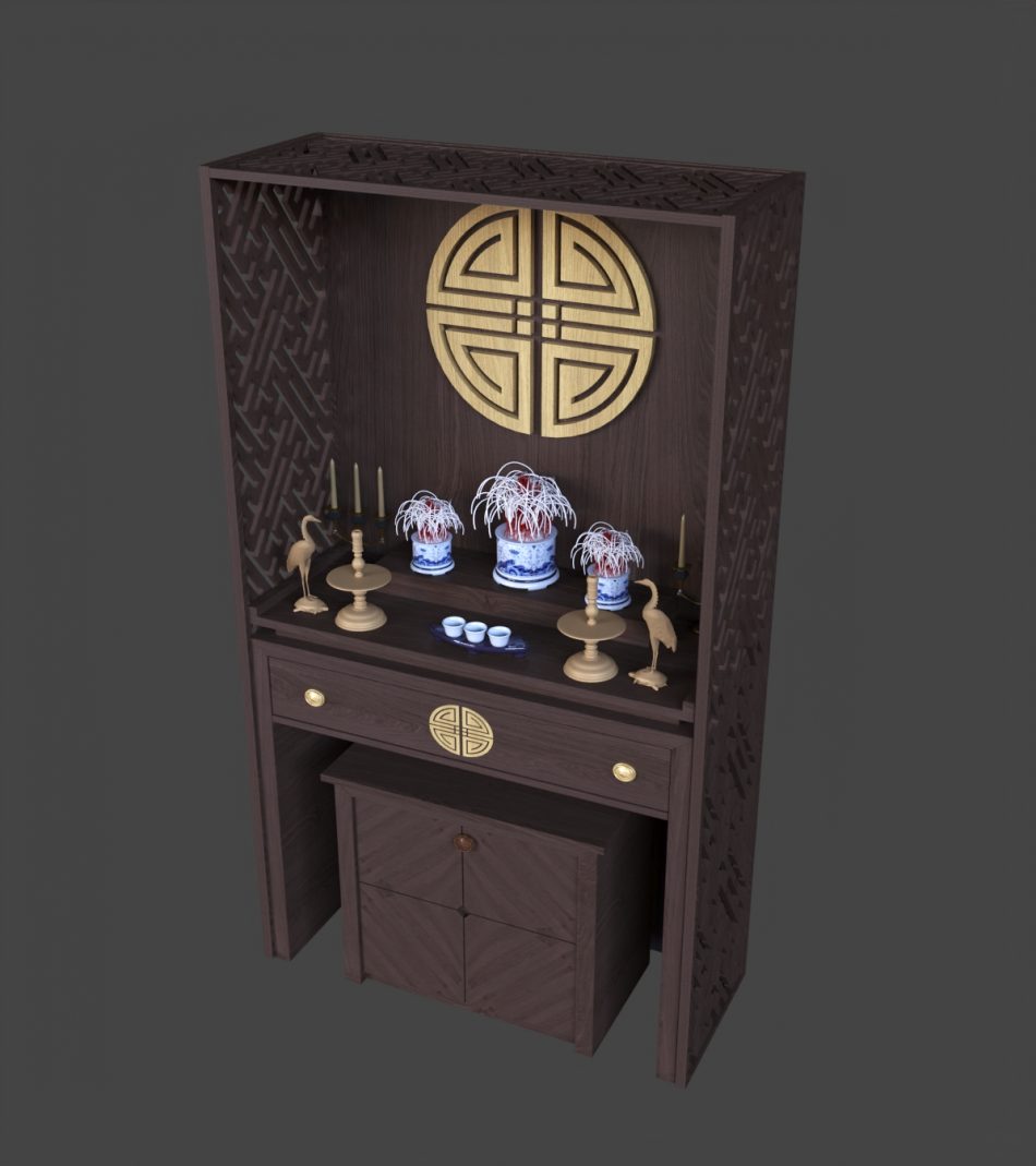 3D Model Altar Room Free Download 012241 - Download 3D Model Free ...