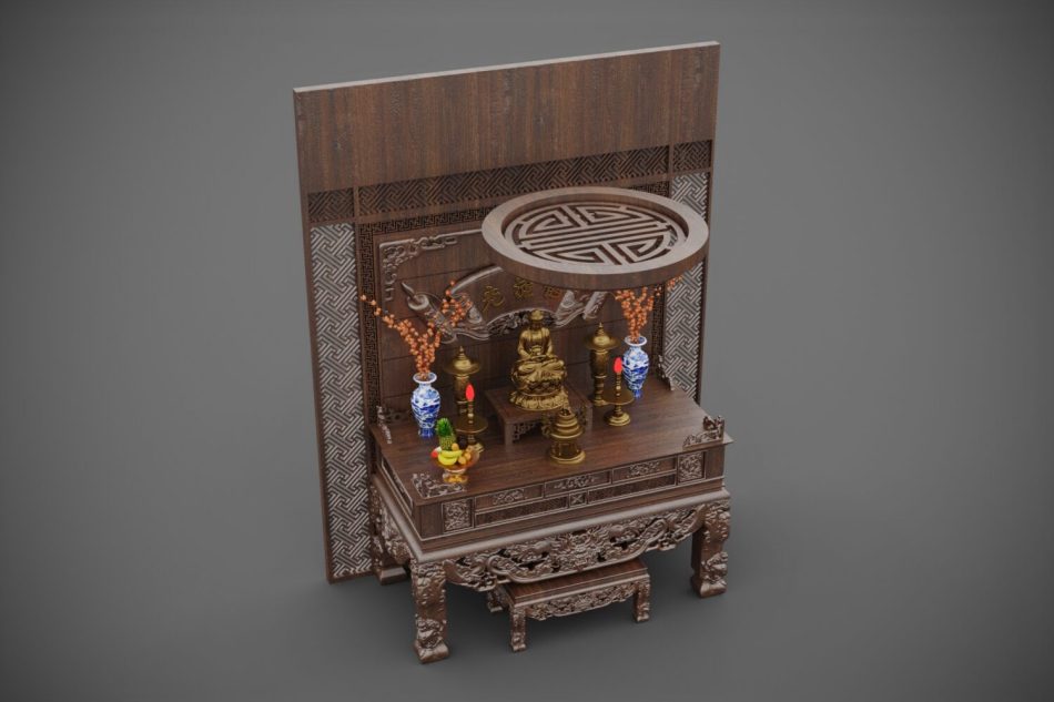 3D Model Altar Room Free Download 02310 - Download 3D Model Free ...