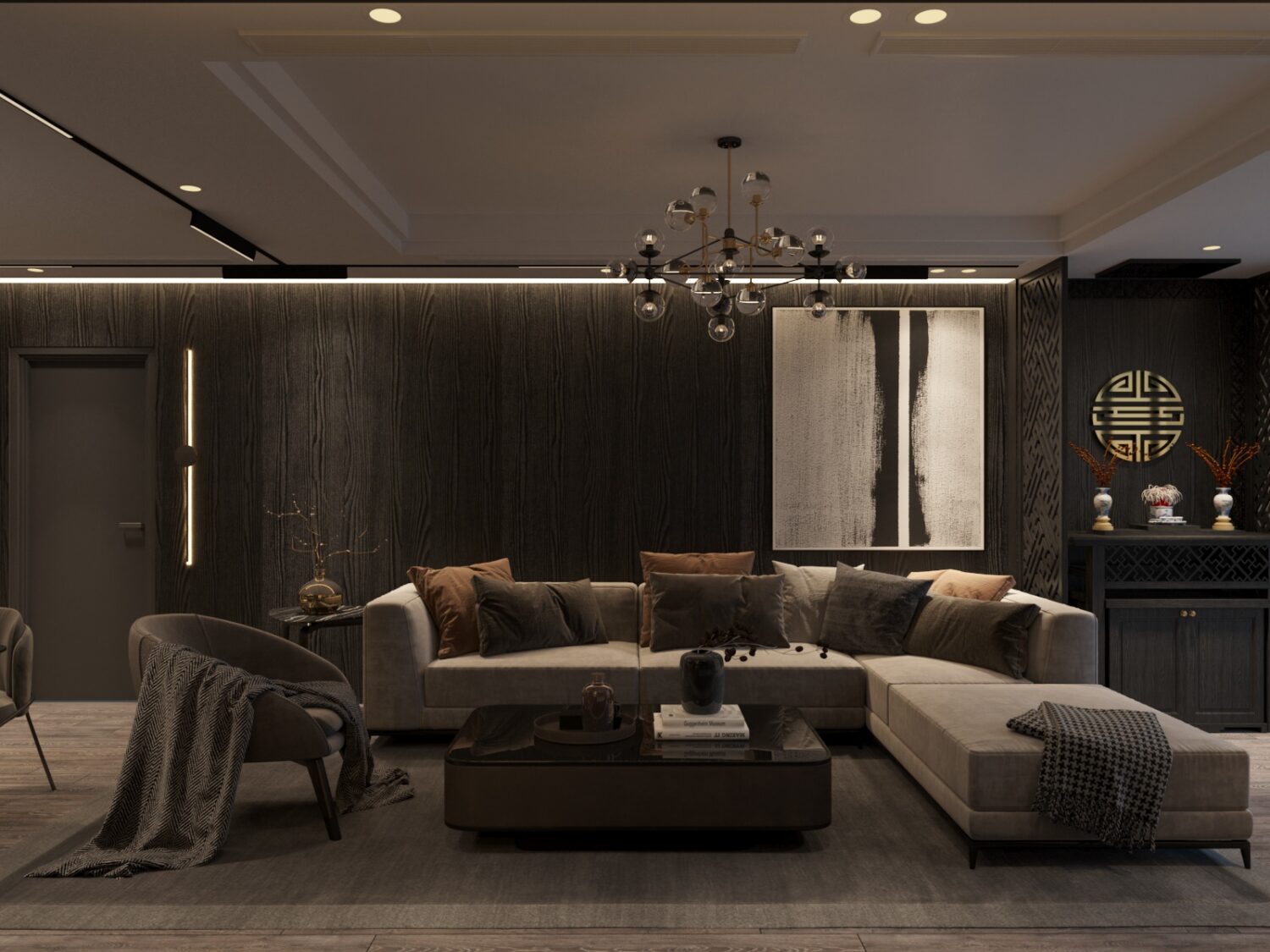 3D Interior Model Living Room Scene 3dsmax 2412873 - Download 3D Model ...